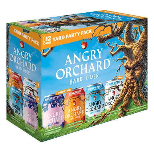 Angry Orchard Hard Cider is available for delivery.