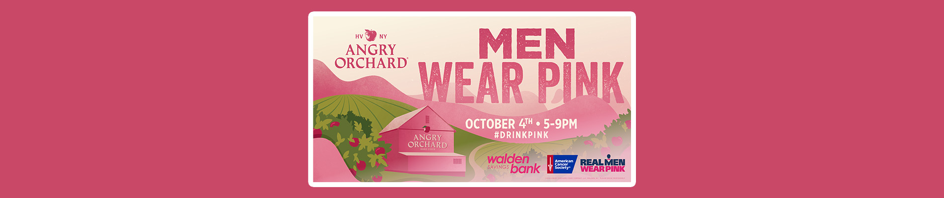 Men Wear Pink: Breast Cancer Awareness Fundraiser | Angry Orchard